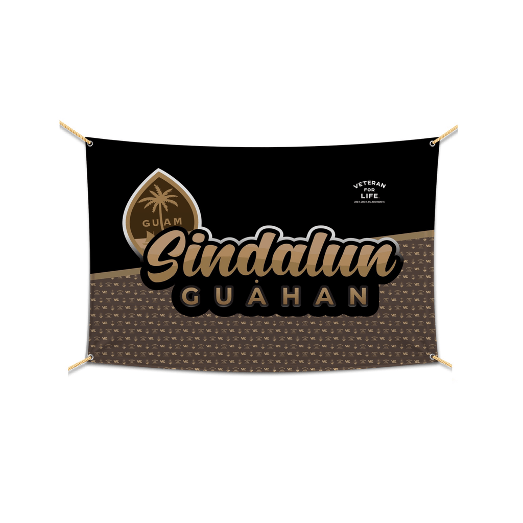 Sindålun Guåhan – LV Inspired Design Banner – Veteran For Life
