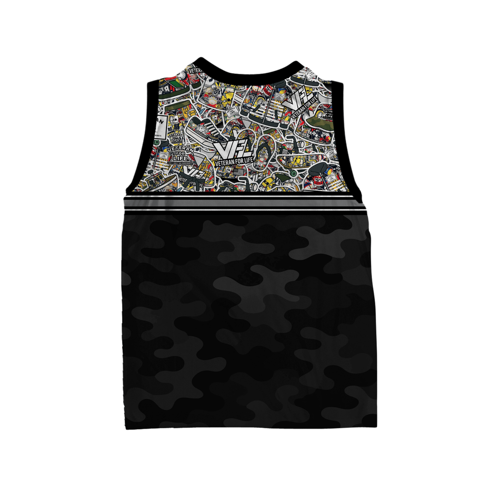VFL Sticker Bomb Camo Tank – Veteran For Life