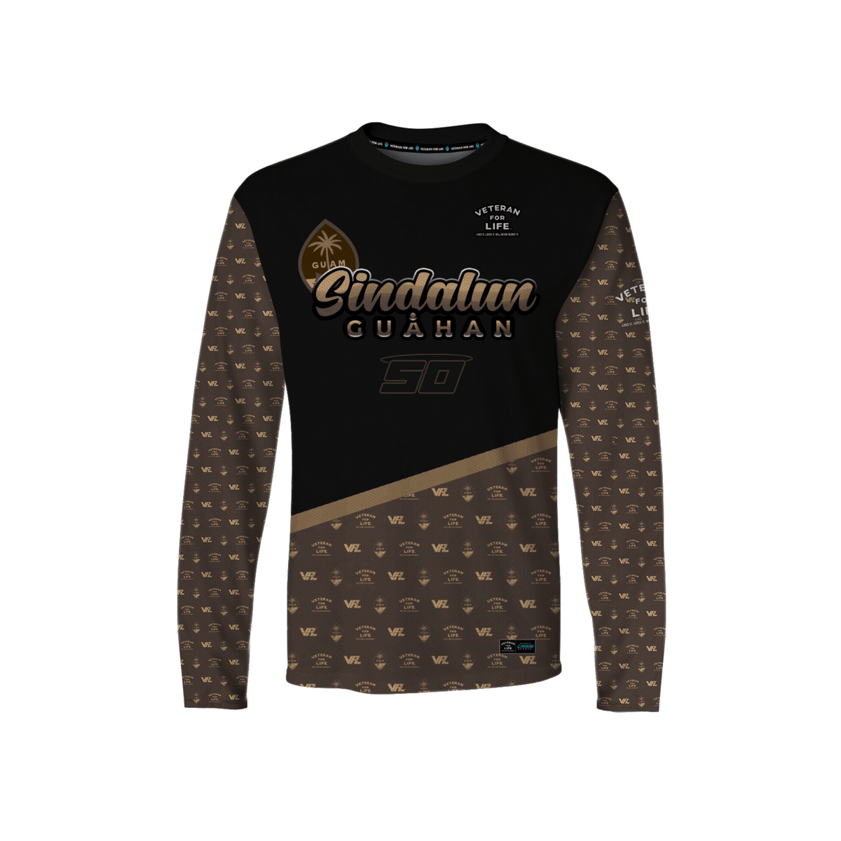 Sindalun Guåhan Performance Long Sleeve – #50 Tribute Edition – Veteran ...