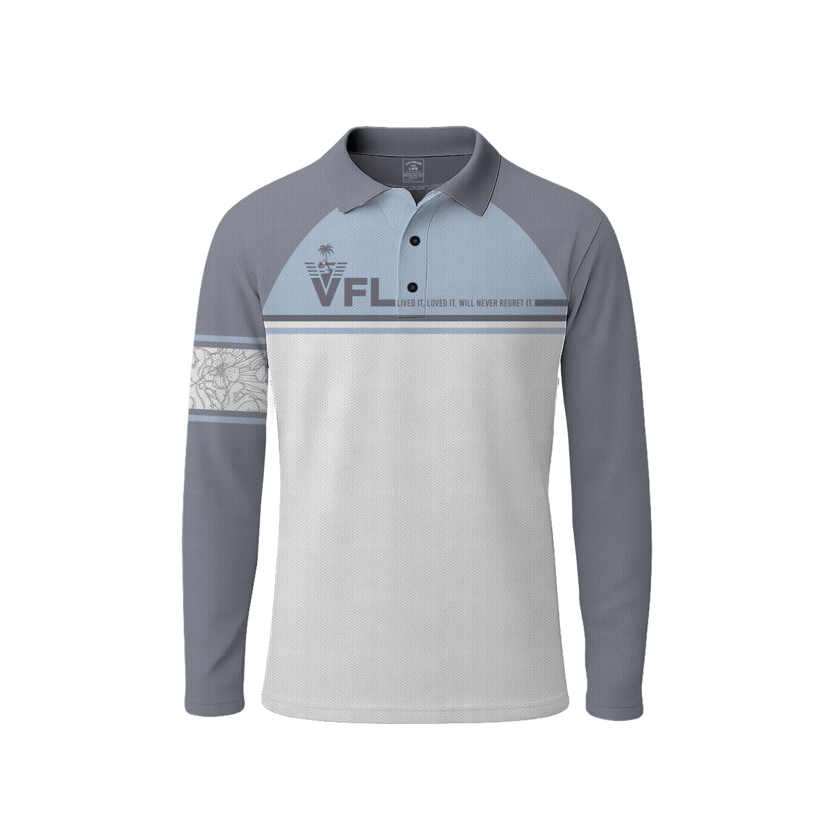 VFL Island Drift Long Sleeve Polo – Veteran For Life