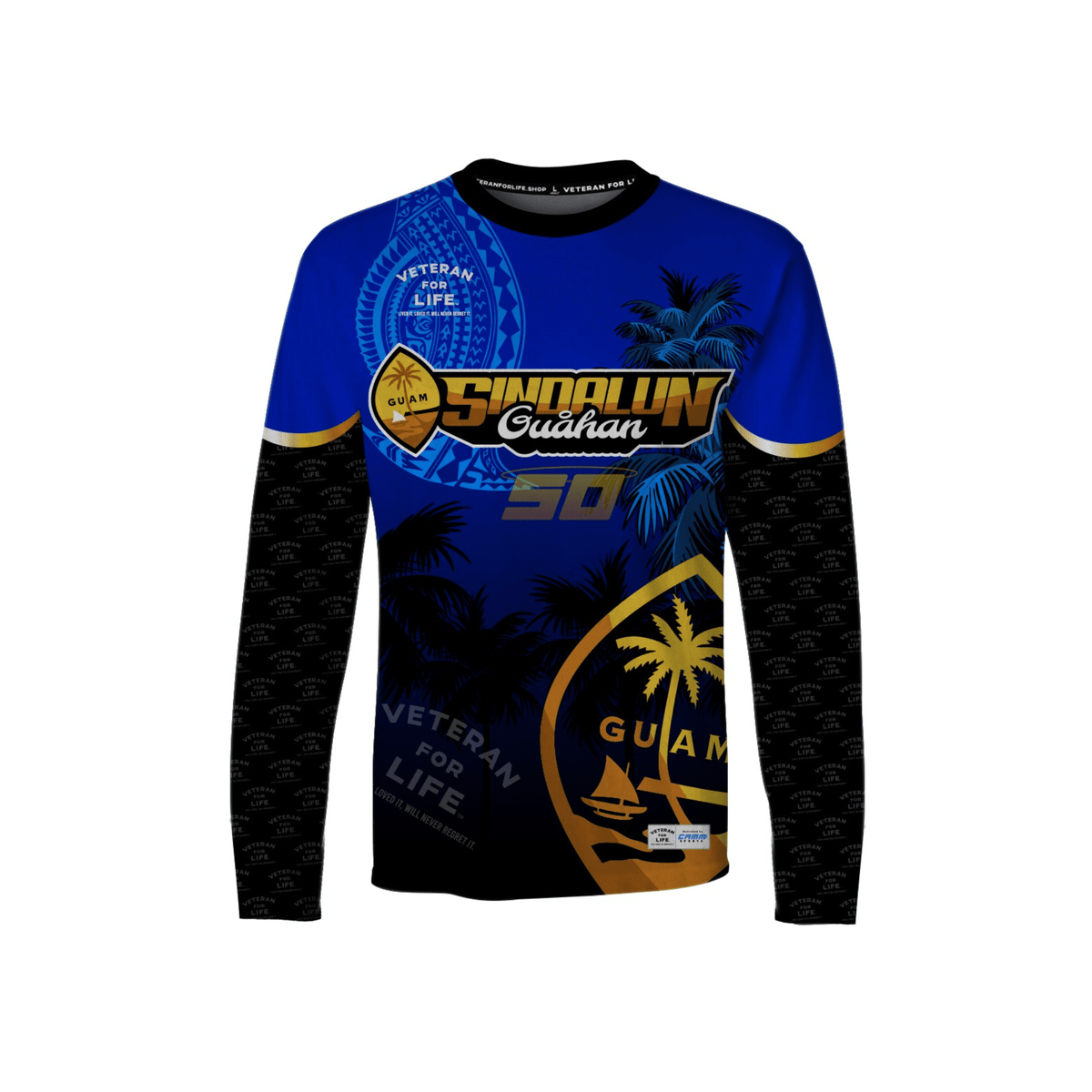Sindalun Guåhan Performance Long Sleeve – #50 Tribute Edition – Veteran ...